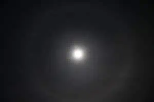 22 Degree Moon Halo - The Natural Navigator